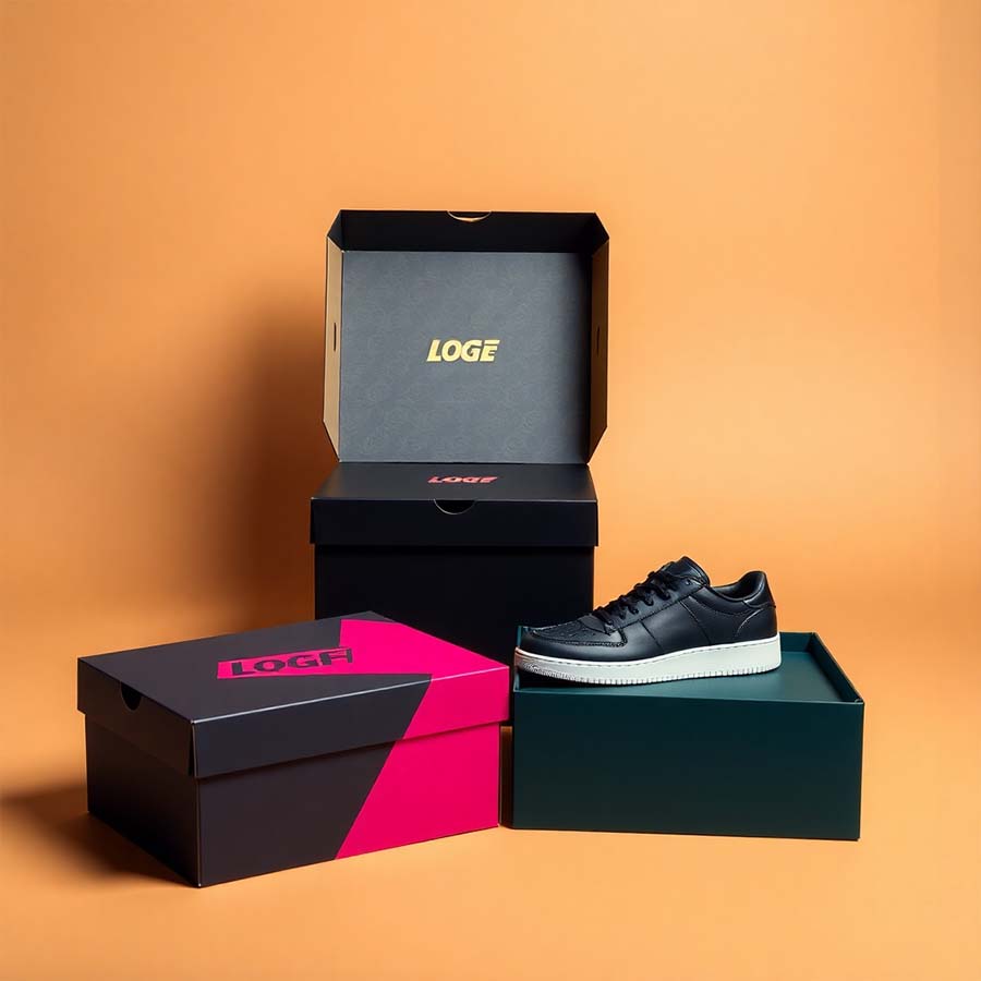 Cardboard Shoe Boxes