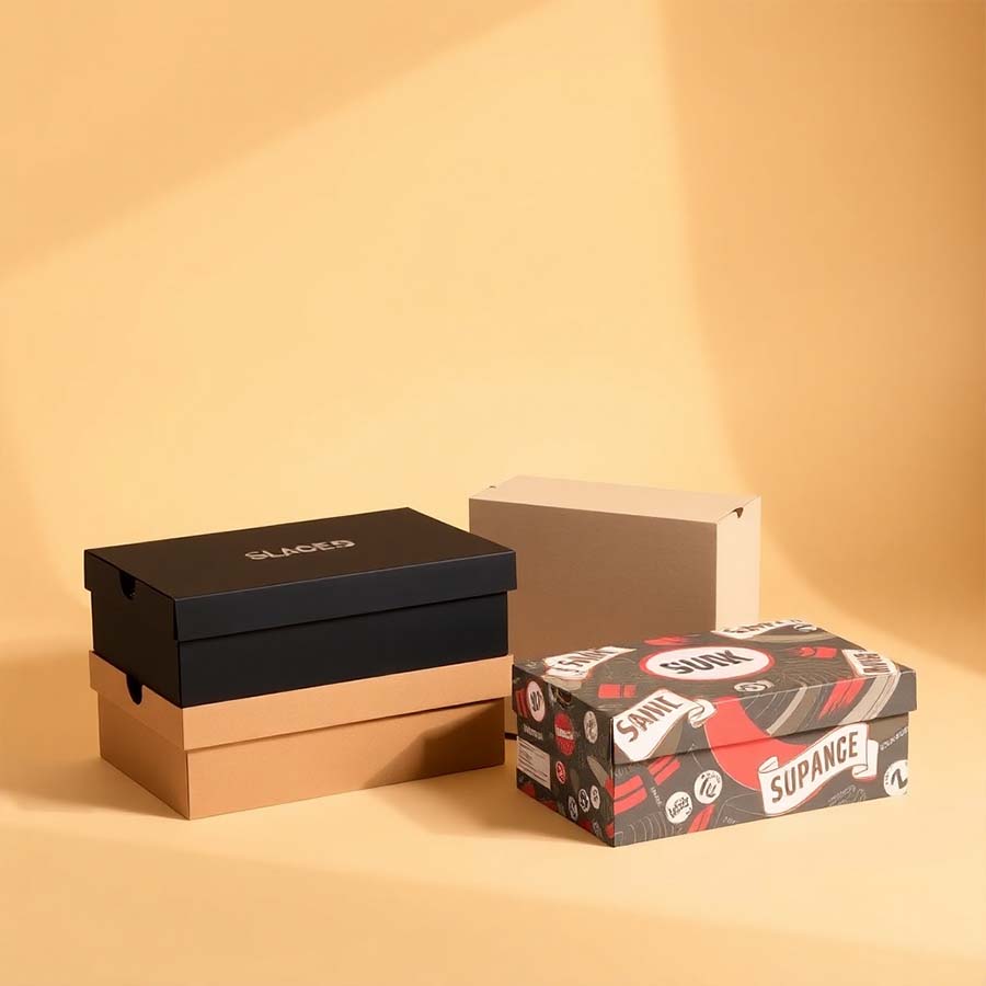 Cardboard Shoe Boxes