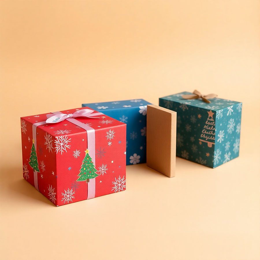 Christmas Boxes with Lids