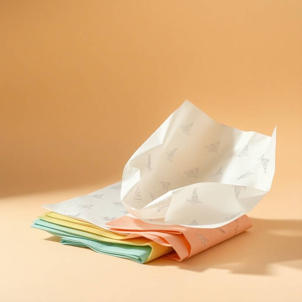 Custom Printed Tissue Paper with Logo at Wholesale